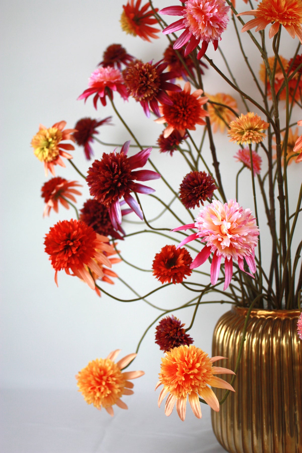 Flame Dance | Grand Artificial Flower Arrangements | Blossin Flowers ...